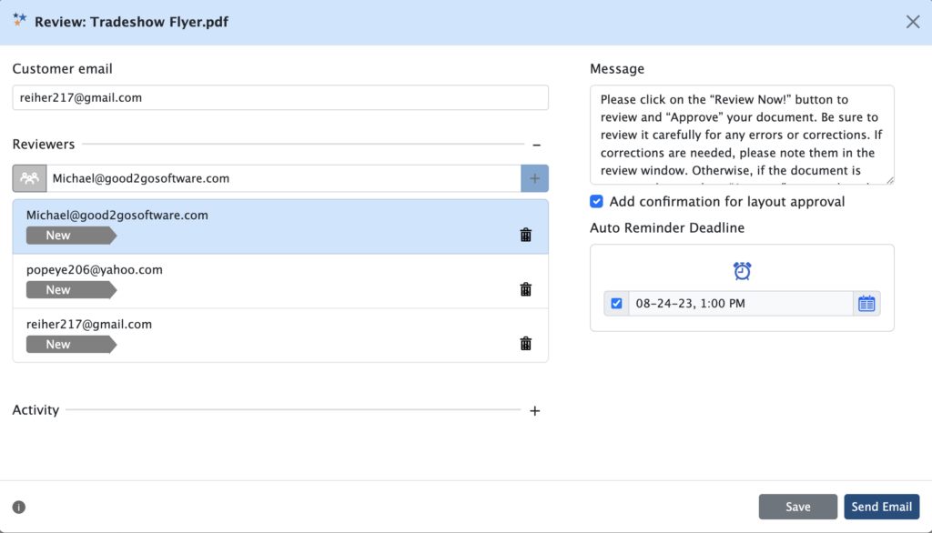 Tutorials Proofing - Good2Go Software