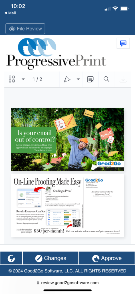 Good2Go Launches Print Order Portal with PDF Preflight