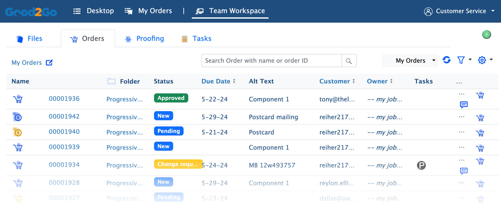 Easy online proofing for print - Good2Go Software
